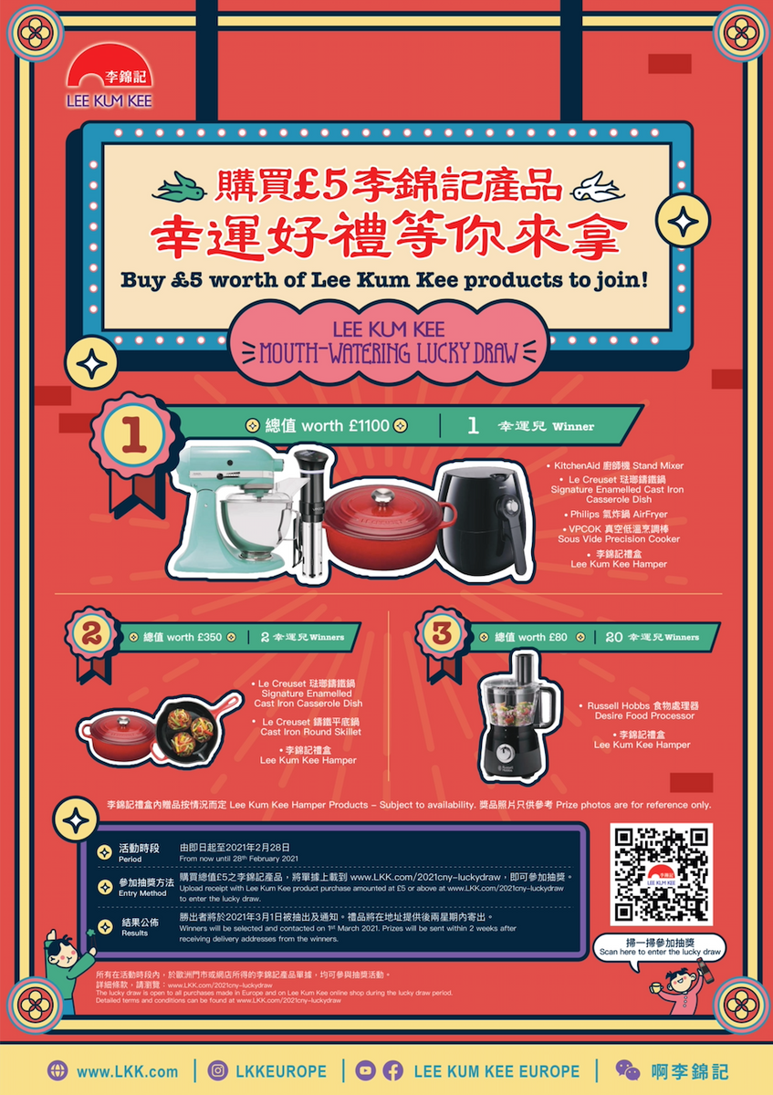 2021 Lee Kum Kee CNY Lucky Draw – The Secret Grocery