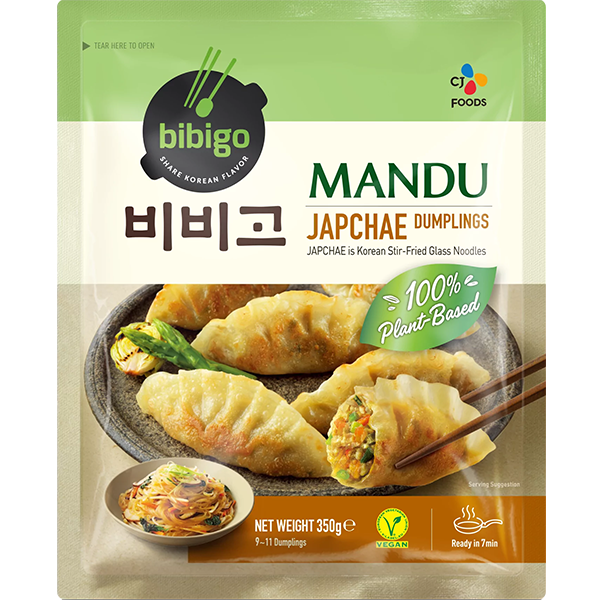 ️ Bibigo Plant-Based Mandu Japchae (Dumplings) 350g 🇰🇷 – The Secret Grocery