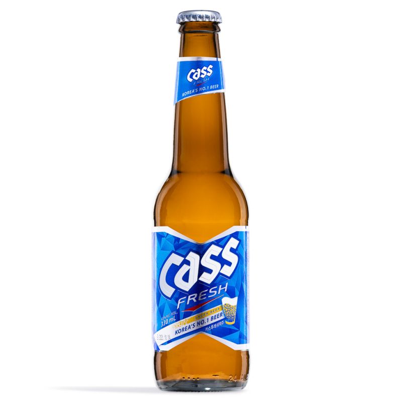 Korean Cass Fresh Beer 4.5% 330ml 🇰🇷 – The Secret Grocery